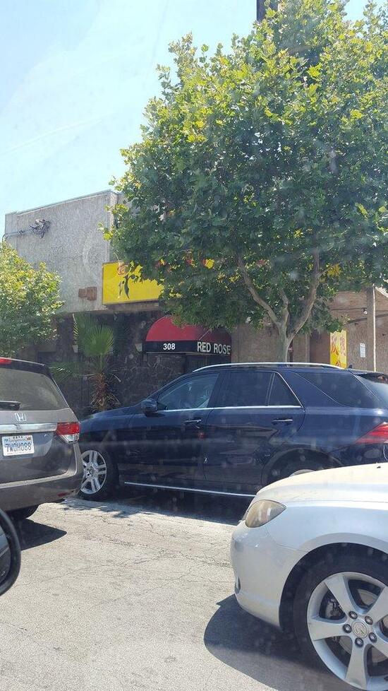 Menu at Red Rose Club, San Gabriel