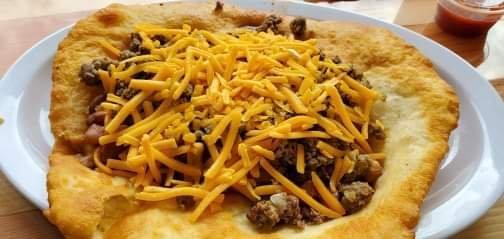 Menu at The Havasupai Tribal Cafe, Supai