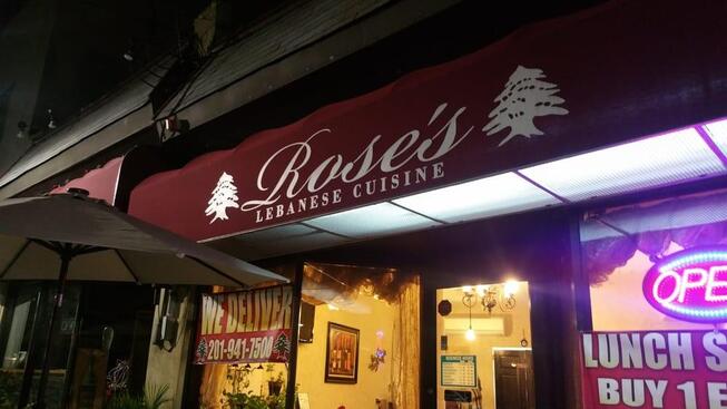 Restaurante Rose's Lebanese Cuisine, Cliffside Park - Carta del ...