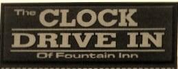 Menu at Clock Drive-In of Fountain Inn restaurant, Fountain Inn