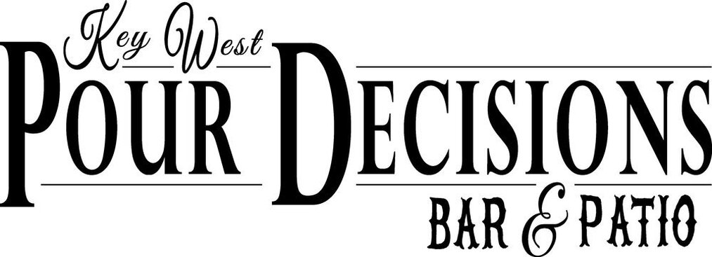 Menu at Pour Decisions pub & bar, Key West
