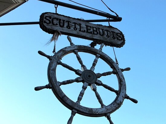 Menu at Scuttlebutt's restaurant, Rochester, 431 River St