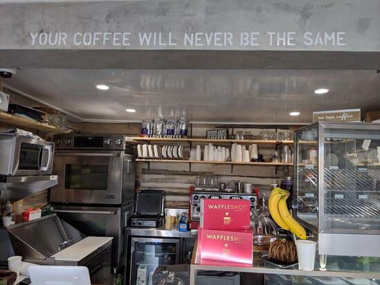 Menu at Old Station Cafe, Miami