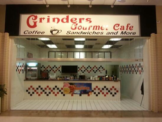 Menu at Grinders Gourmet Cafe, Mattoon