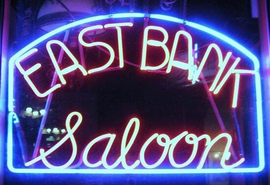 Menu at East Bank Saloon & Restaurant, Portland