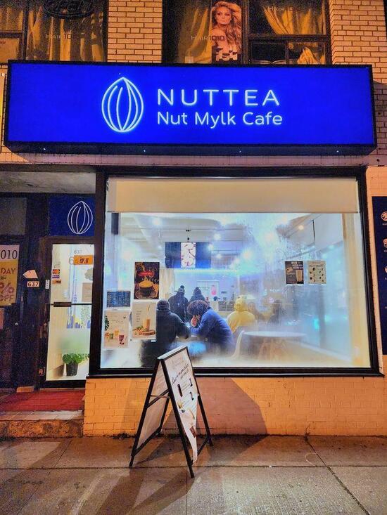 Nuttea - Nut Mylk Cafe in Toronto - Restaurant menu and reviews