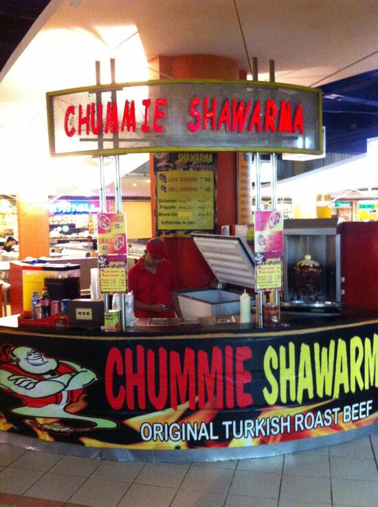 Menu at Chummie Shawarma, Muntinlupa