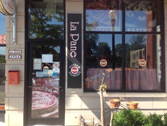 Carta del restaurante La Pane, Chicago