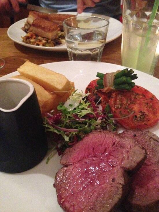 Menu at Charlie's Restaurant, Melbourne