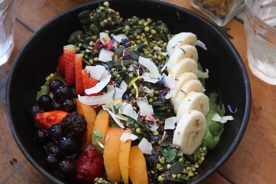 Menu at Earth to Table restaurant, Bondi Junction