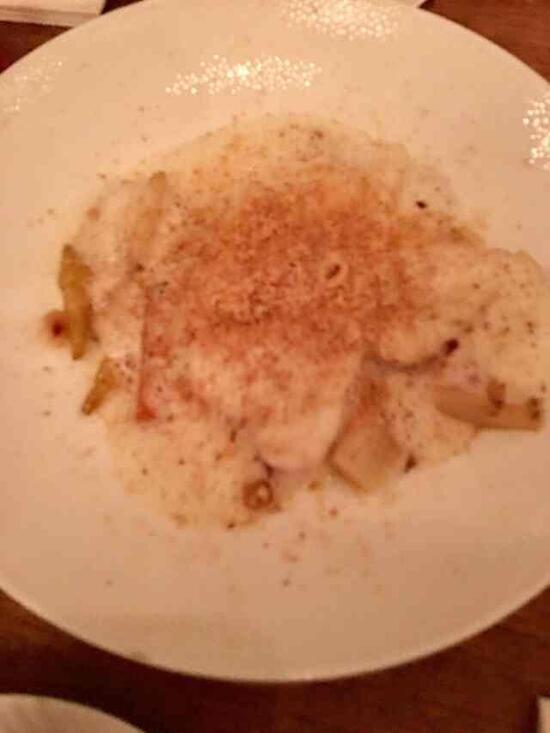 Menu at Nutshell Pop-Up restaurant, London, 202 Brick Ln