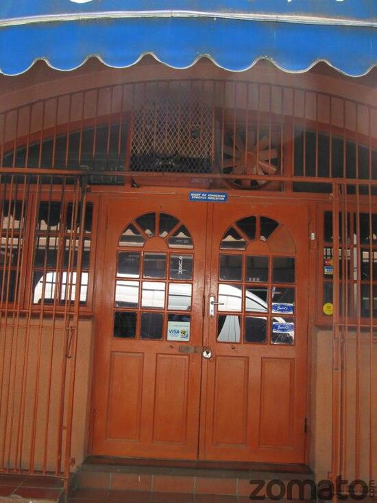 Menu at Club Med, Cape Town