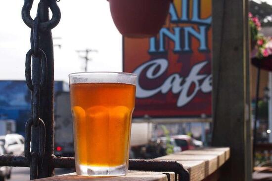 Menu at Sail Inn cafe, Newport, 134 SW Bay Blvd.