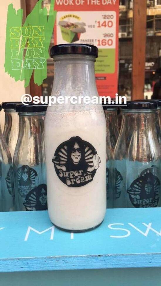 Menu at Super Cream, Mumbai, Shop 2