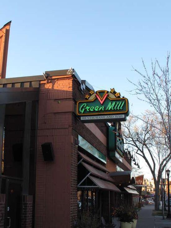 Menu at Green Room pub & bar, Minneapolis, Girard Ave S