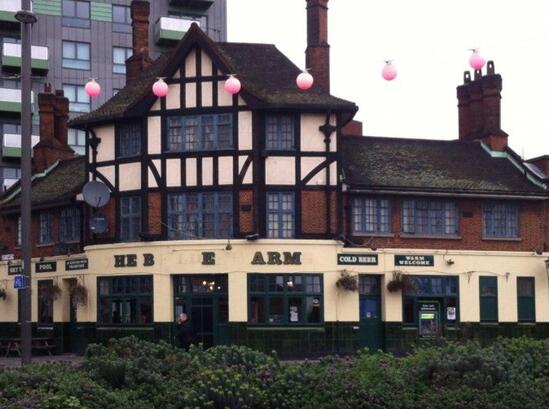 Menu at The Builders Arms pub & bar, London, 302 High St