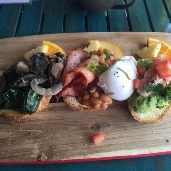 Menu at Lazy Monks Cafe, Seven Hills