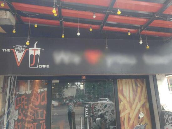 Menu at The VJ Cafe, Ahmedabad, 7