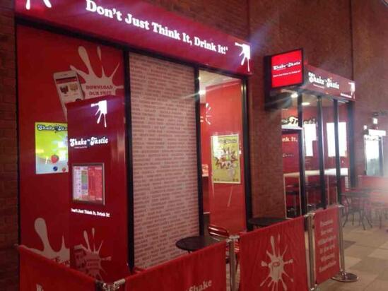 Menu at ShakeTastic pub & bar, Wembley, Designer Outlet