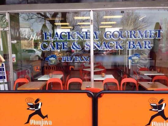 Menu at Hackney Gourmet Cafe And snack Bar, Hackney