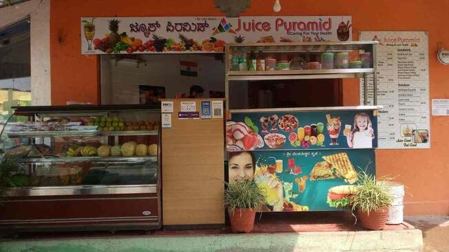 Menu at Juice Pyramid, Mysuru, 8JVH+FWH