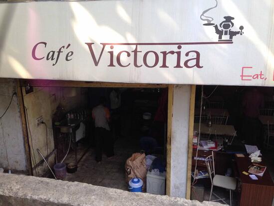 Menu at Cafe Victoria, Dehradun