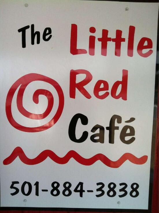 Menu at The Little Red Cafe, Fairfield Bay, Hwy 330 S