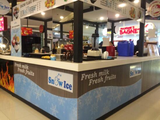 Carta de Snow Flakes Bingsu, Manila