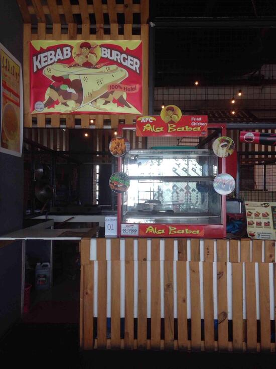 Menu at Kebab Burger Ala Baba, Bandung