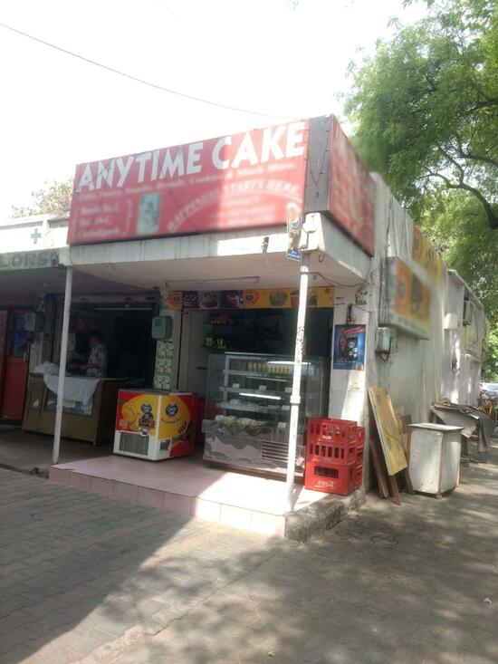 Menu at Any Time Cake, Chandigarh
