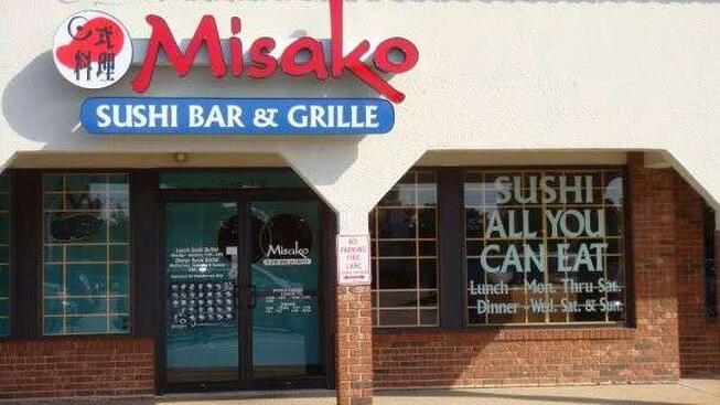 Menu at Misako restaurant, Virginia Beach, Virginia Beach Blvd #176