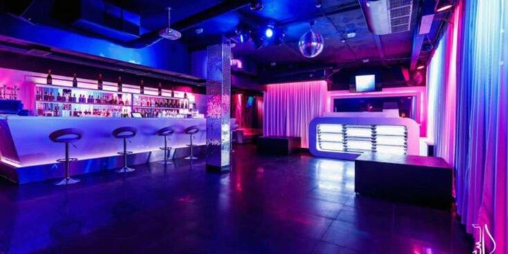 Menu at Puffa club, Warsaw