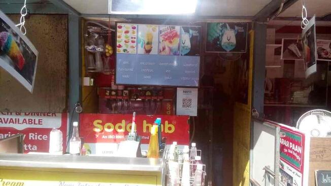 Menu at Soda Hub - OMR Food Street, Chennai