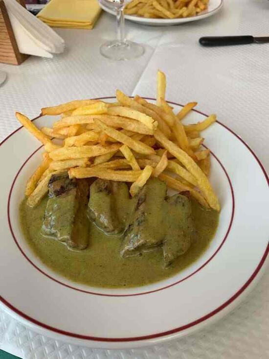 Menu at Le Relais de l’Entrecote restaurant, Doha, Canali Boutique ...