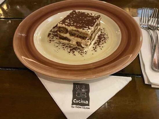 Menu at Cucina restaurant, Doha, Marriott Marquis City Center