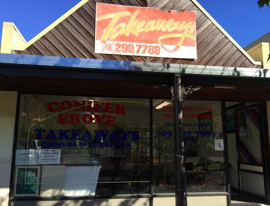 Menu at Conifer Grove Takeaways restaurant, Takanini