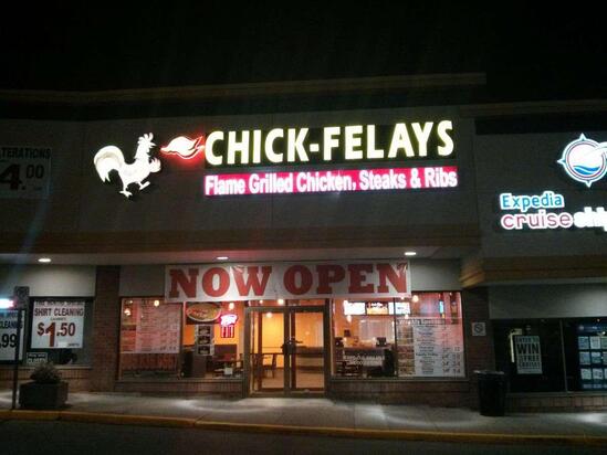 Carta del restaurante Chick Felays Flame Grilled Chicken,Ribs &, Newmarket