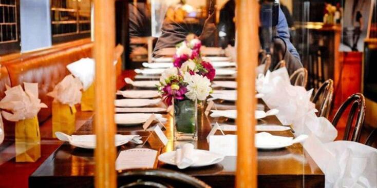 Menu at The Huntsman restaurant, Toronto