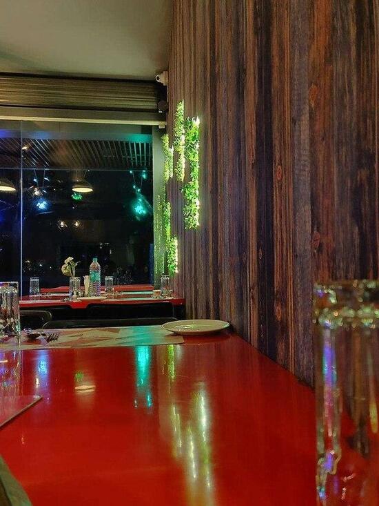 Menu at Sha's, Mysuru, 7th Main Road