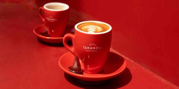 Carta del café Tanamera Coffee Plaza Indonesia, Yakarta