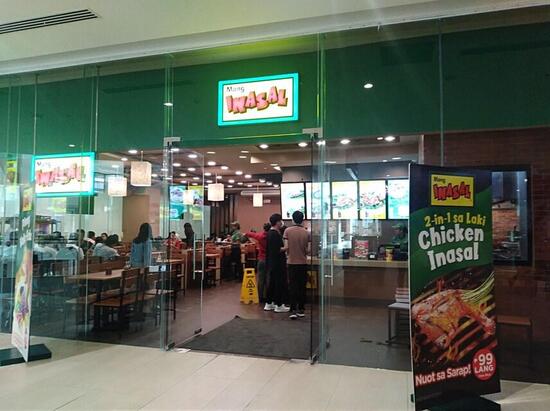 Carta del restaurante Mang Inasal, Parañaque, 2/F Ayala Malls Manila ...