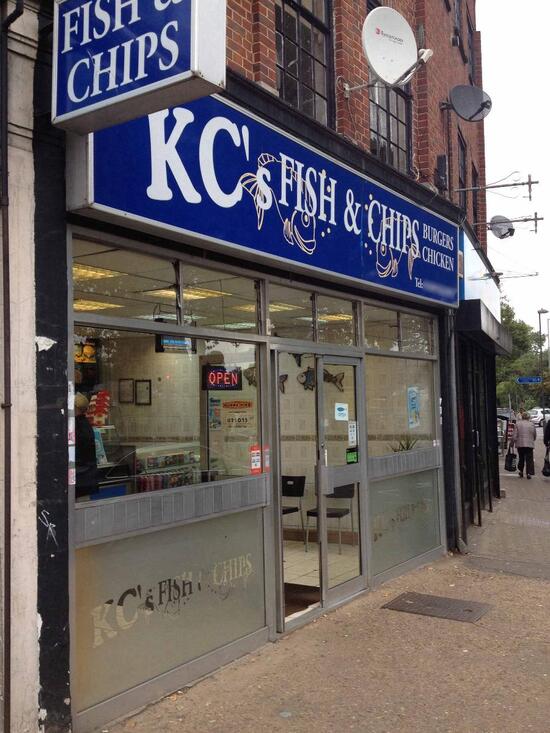 Menu at K C Fish Bar, Orpington
